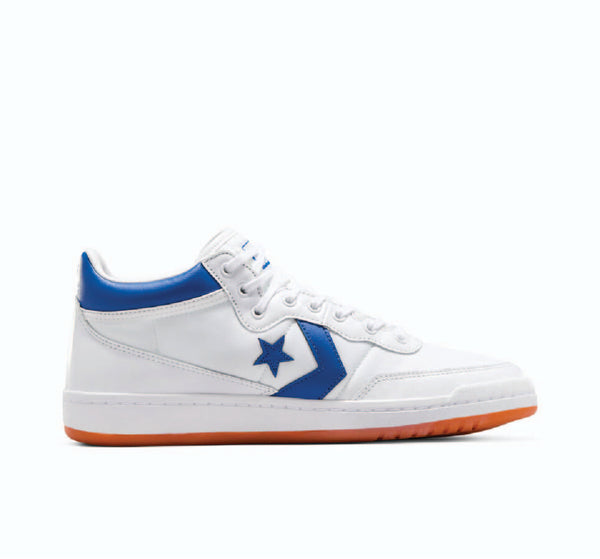 Converse Cons Fastbreak Mid Pro - White/Blue/White – Magnolia Skate Shop